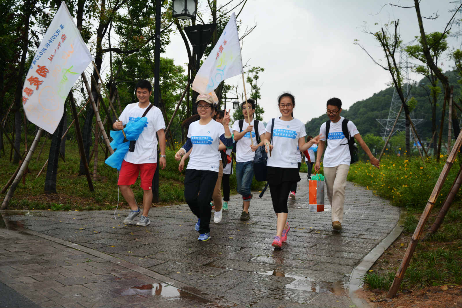 5·29阅爱暴走23KM，募捐图书角